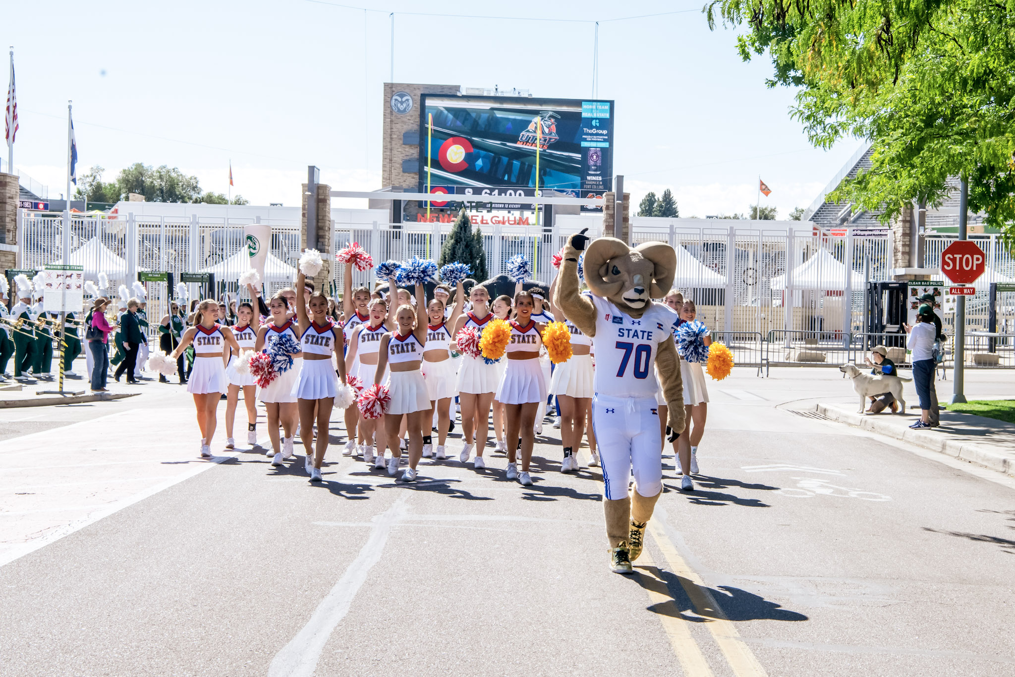 09.21.24 CSU vs UTEP RamWalk and March to Victory