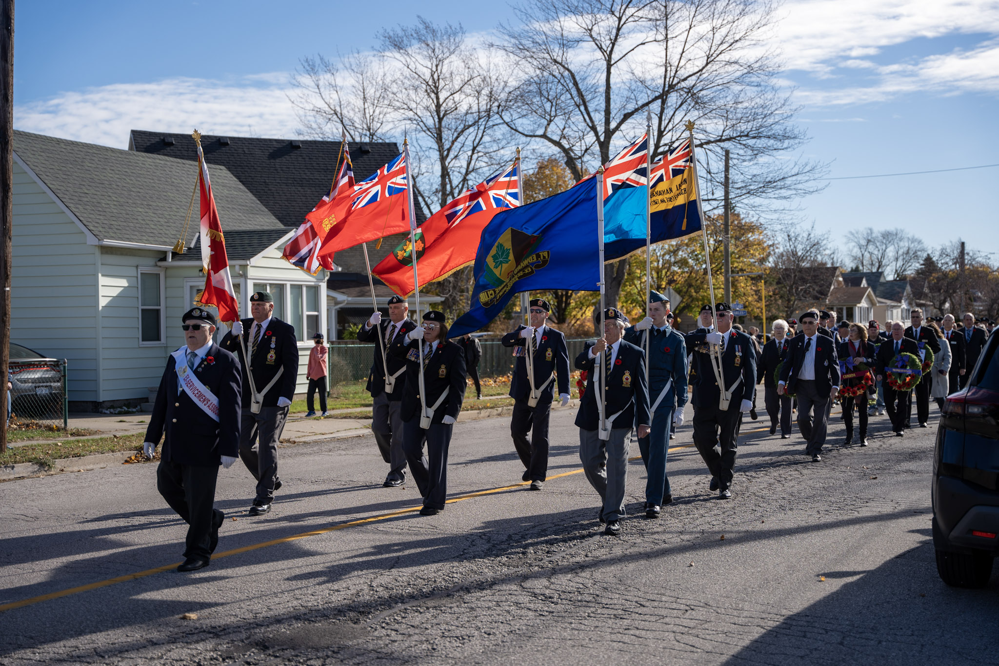 Point Edward 2022 Remembrance Day Ceremony by Steven Lambe